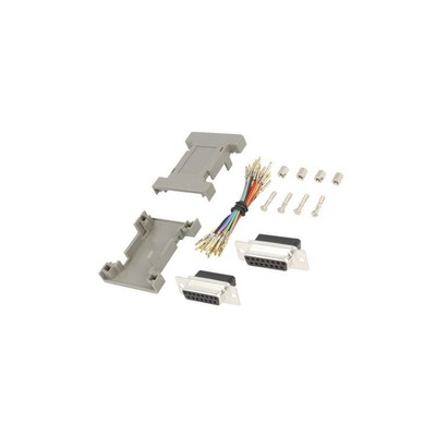 2111-0101-22 Connector: Adapter D-Sub 15pin female, both sides ENCITECH ...
