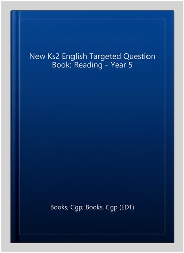 New Ks2 English Targeted Question Book: Reading - Year 5, Paperback by ...