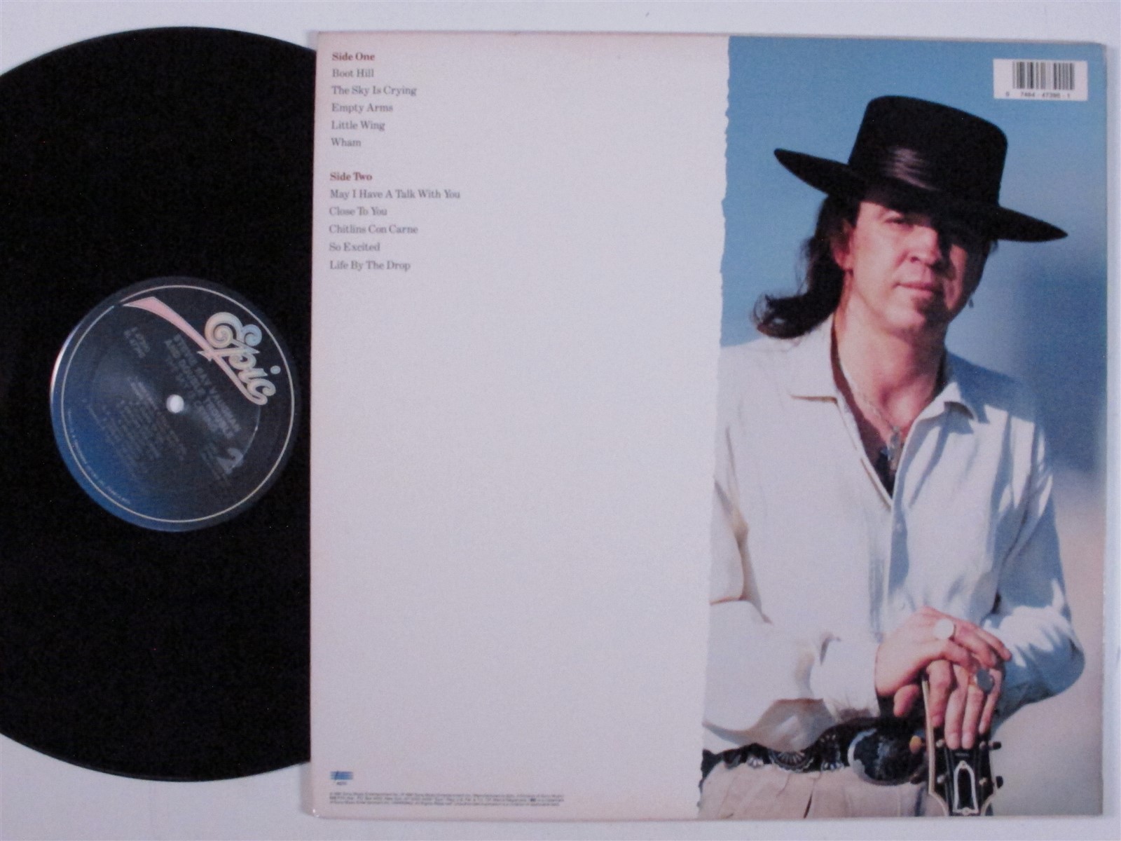 STEVIE RAY VAUGHAN The Sky Is Crying EPIC LP VG++ d | eBay