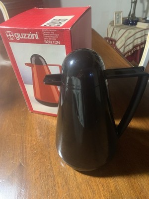GUZZINI CARAFFA TERMICA /THERMOS BON TON DESIGN STG STUDIO ANNI 70/80 ...