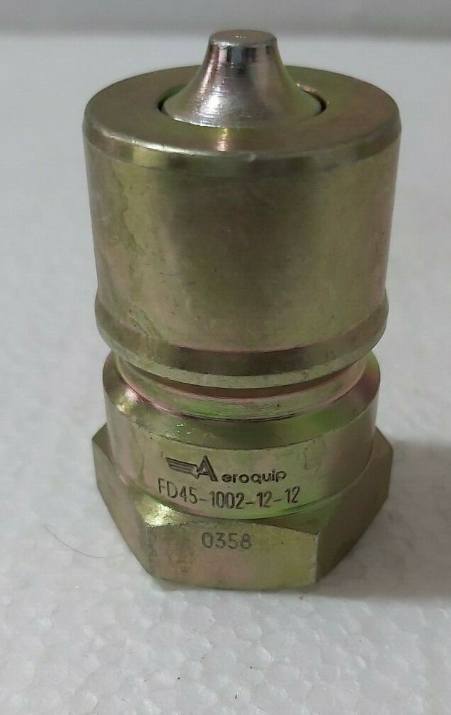 Aeroquip Fd45-1002-1212 Hydraulic Quick Disconnect Coupling Fitting ...