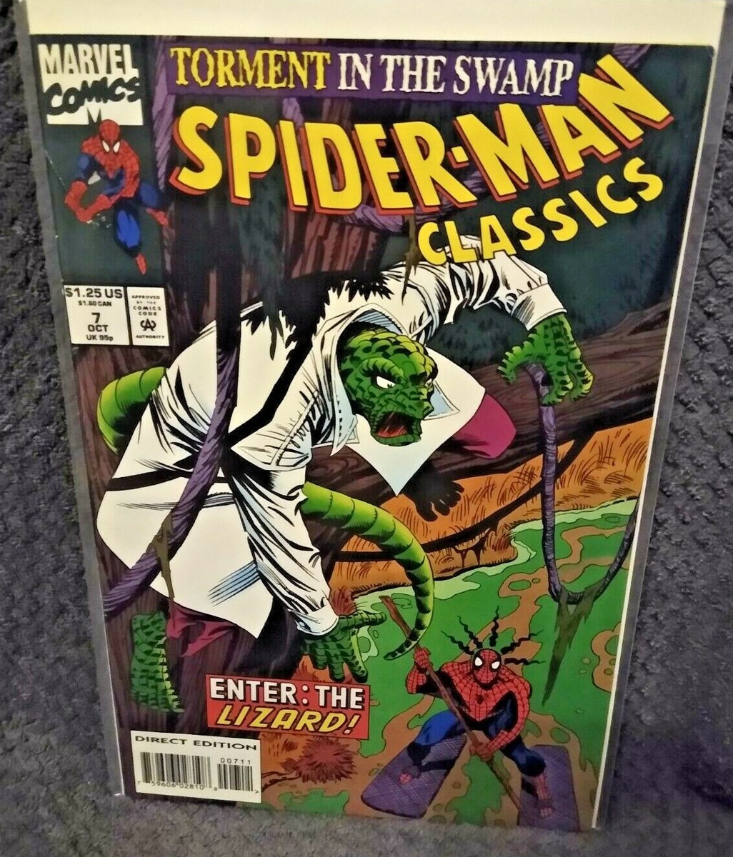 Lizard Spider Man Comic Marvel Comics Spider Man: Lizard : No Turning