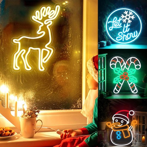 Christmas Joy Neon Sign, Signs Christmas Decorations B6 up LED Sign ...