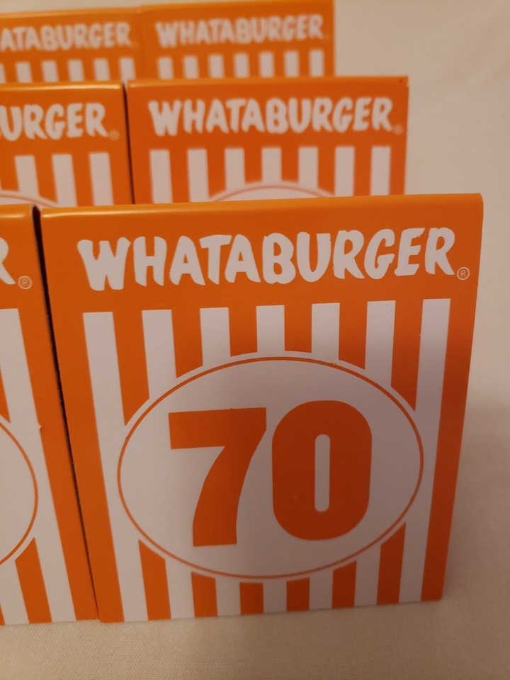 Individual WHATABURGER Restaurant Table Tent Numbers - Modern Glossy | eBay
