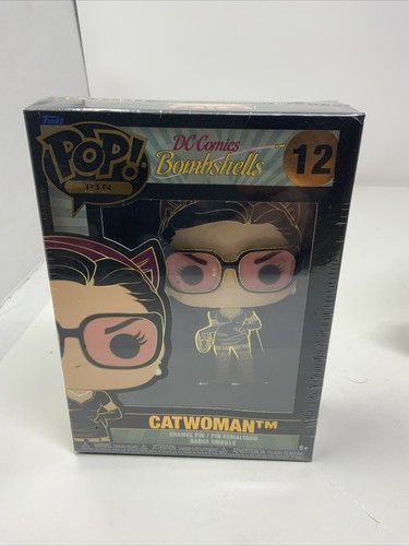 Funko Pop! Pins: DC Comics Bombshells #12 Enamel Pin Catwoman NIB | eBay