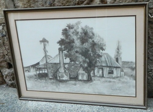 Agnes Banks Charcoal Drawing signed by artist Bernice Lavender | eBay ...