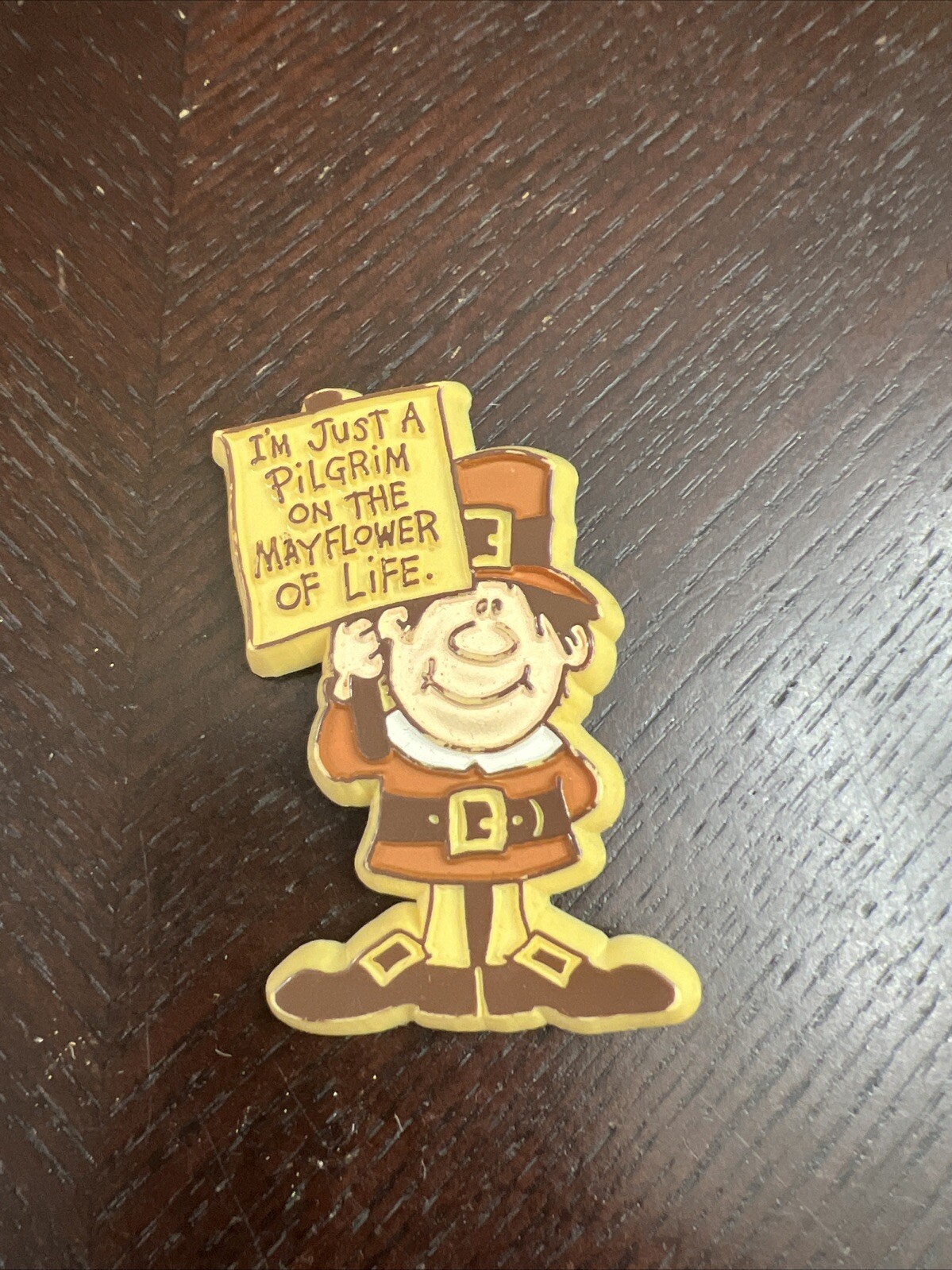 Pilgrim Mayflower of Life Lapel Pin Vintage 1980s Thanksgiving | eBay