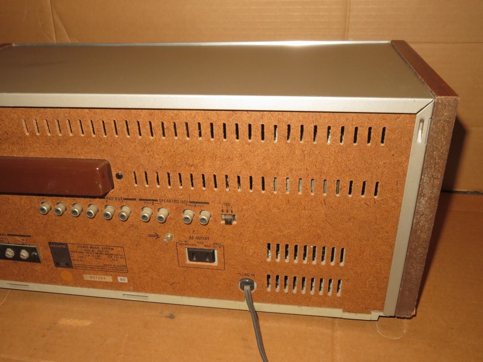 Vintage Sony 8 Track Stereo Receiver / Program Sensor HST-48 AS IS for ...