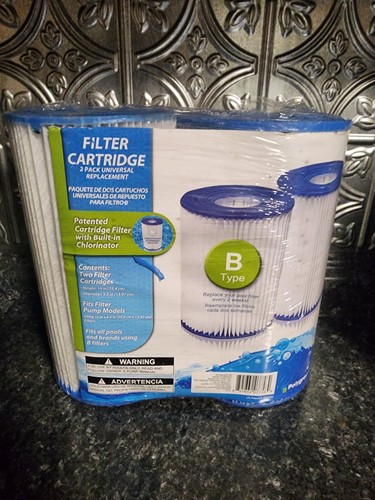 New Polygroup Part B Pool Filter Cartridge 2 Pack Universal Built in ...