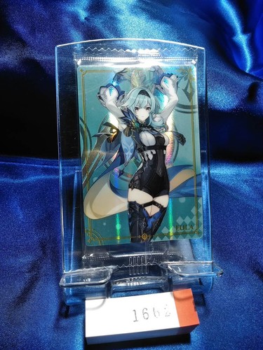 Bandai Genshin Impact Wafer Card Eula Foil R08 Japanese Unopened 1662 ...