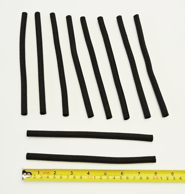 1/4 Split Braided Wire Wrap Sleeve Power Braid (1/4-inch x 8") High ...