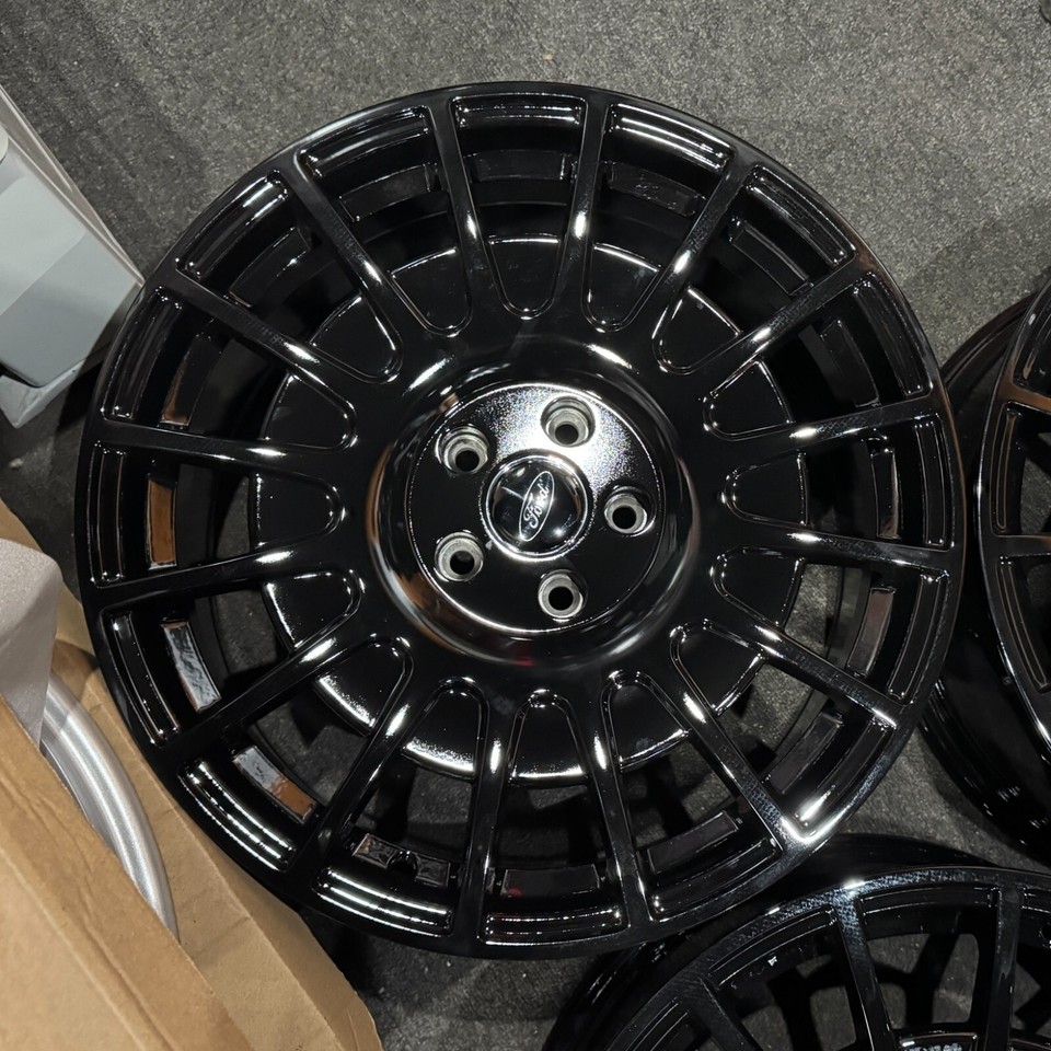 Ex Display 18" Ford style Gloss Black alloy wheels Transit custom ...