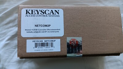 Keyscan NETCOM2P Plug-On TCP/IP Communication Adaptor Module | eBay