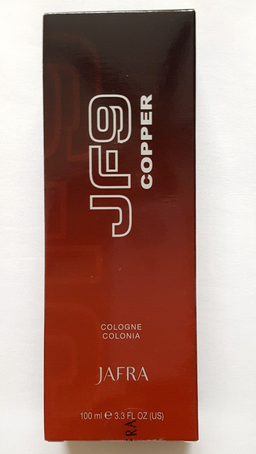 Jafra JF9 Copper Men's Cologne 3.3 FL.OZ. Woody Amber Spicy New With ...