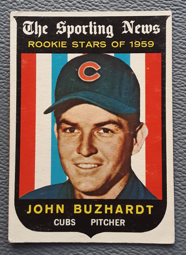 1959 Topps Baseball #118 John Buzhardt - Chicago Cubs RC EX+ | eBay