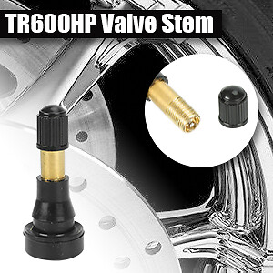 100 PC TR-600 HP TR600HP HIGH PRESSURE SNAP-IN TIRE WHEEL VALVE STEMS ...