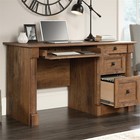 Sauder Palladia Engineered Wood Computer Desk in Vintage Oak | eBay