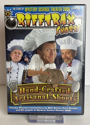 RIFFTRAX HAND-CRAFTED ARTISANAL SHORTS DVD NEW SEALED OOP 844503002150 ...