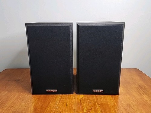 Paradigm Titan v1 Bookshelf Speakers Performance Series 8 Ohms Black ...