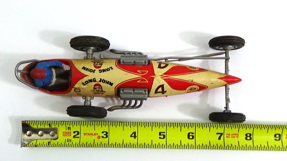 Vintage 'Long John' Streamlined Dragster Monogram 1/25 Scale Built ...
