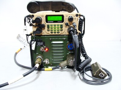 Harris Falcon III RF-7800H-MP048 Manpack Radio Transceiver + Power ...