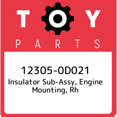 12305-0D021 Toyota Insulator sub-assy, engine mounting, rh 123050D021 ...