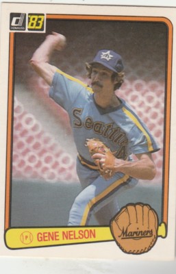 FREE SHIPPING-MINT-1983 Donruss Seattle Mariners #55 Gene Nelson | eBay