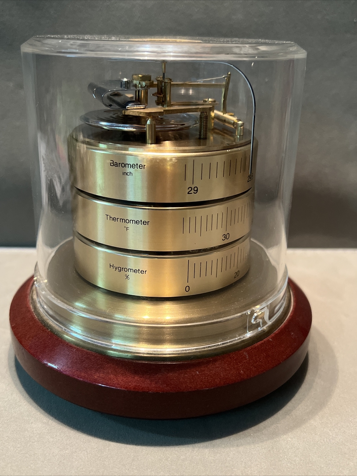 BARIGO WEATHER STATION Barometer, Thermometer & Hygrometer Germany | eBay