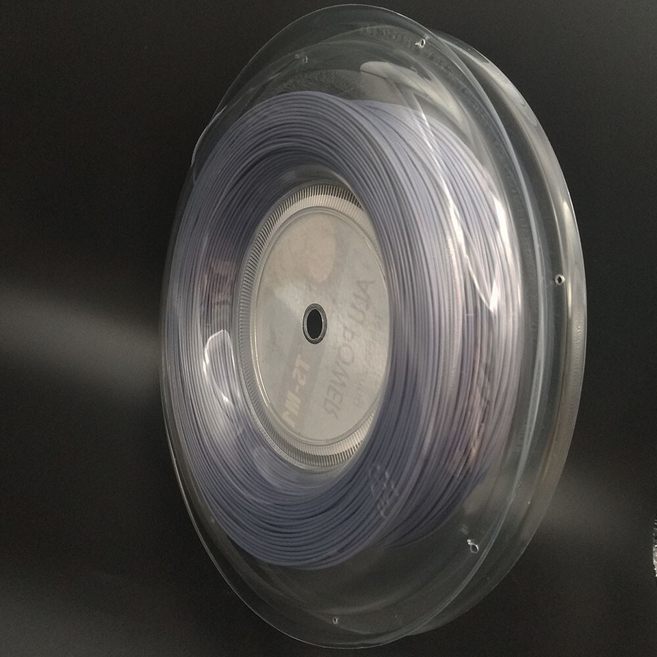 Tennis racket string GREY reel ALU power 125mm 660ft same as LUXILON | eBay
