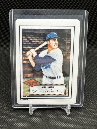 duke snider topps 1990 limited edition ceramic card | eBay