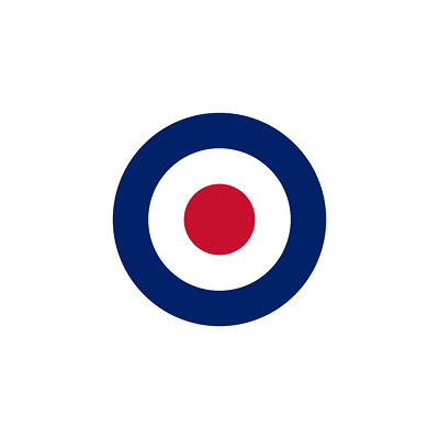 RAF Roundel Stickers Vinyl Self Adhesive Scooter Vespa Decal 150mm ...