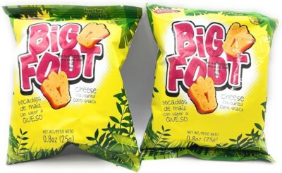 JAMAICAN HOLIDAY BIG FOOT CHEESE SNACK (PACK OF 12) 25g | eBay