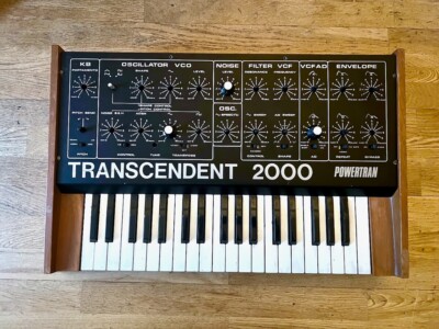 Vintage Powertran Transcendent 2000 Synthesiser | eBay UK