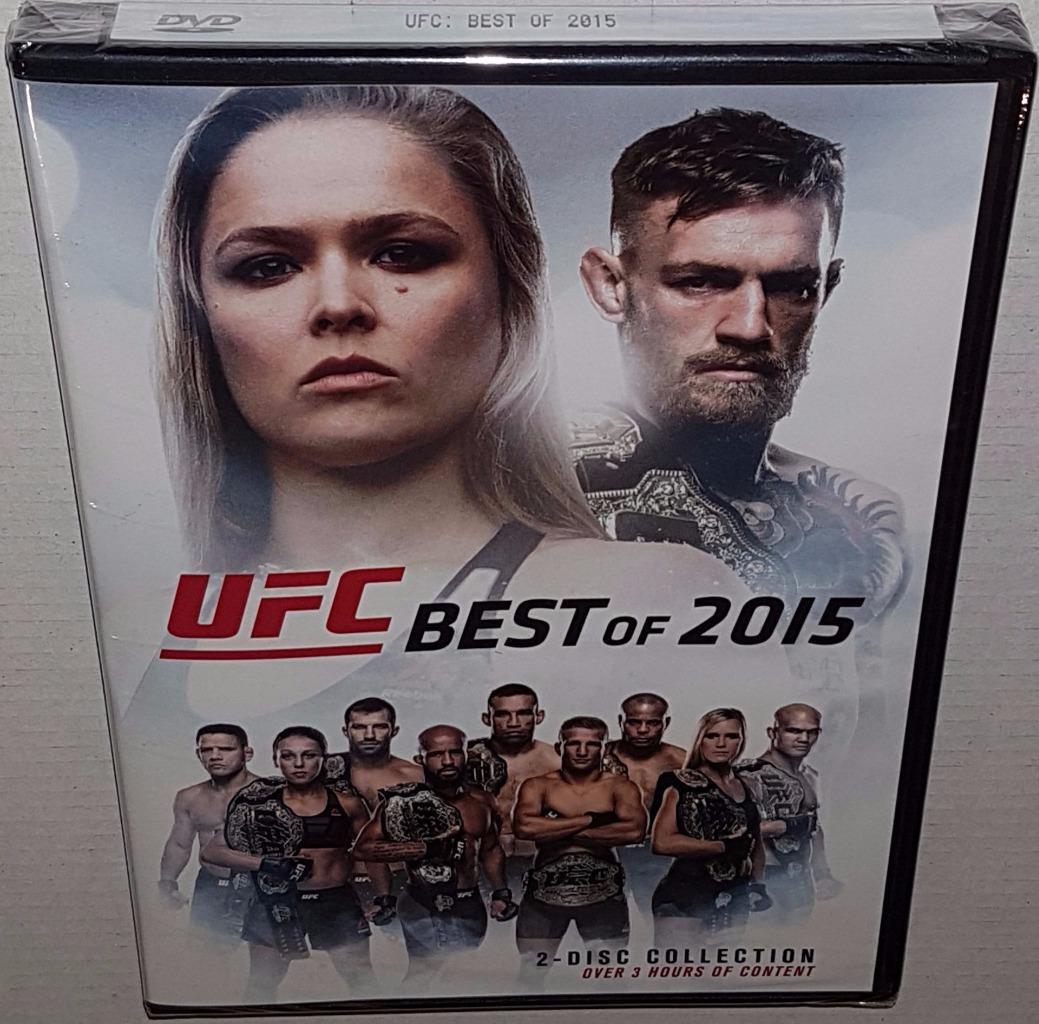 UFC THE BEST OF 2015 BRAND NEW SEALED REGION FREE 2-DISC DVD RONDA ...