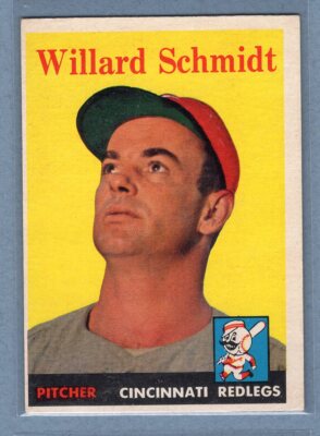 1958 Topps #214 Willard Schmidt (b) EX GO387 | eBay