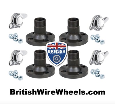 New! Triumph TR2, TR3, TR4 TR5 TR250 TR6 TR7 Wire Wheel Conversion Kit ...