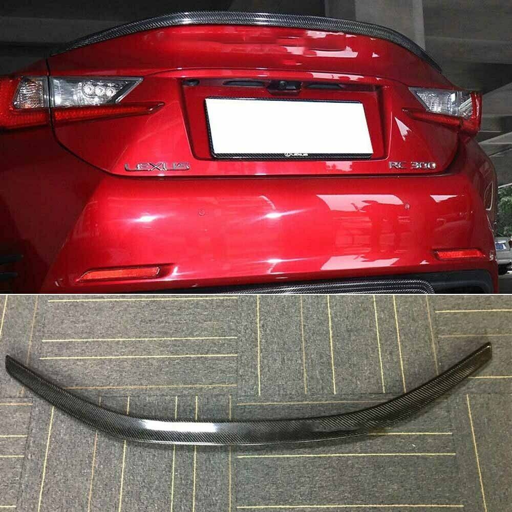 Carbon Fiber Trunk Rear Spoiler For Lexus RC 200t 300 350 F-Sport 15 ...