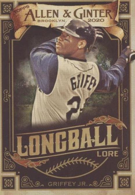 2020 Topps Allen & Ginter's - Longball Lore Ken Griffey Jr #LL-15 for ...