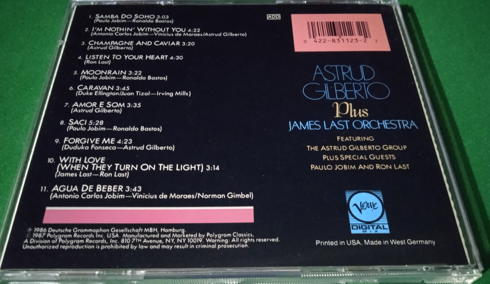 Astrud Gilberto Plus James Last Orchestra (CD-1987) | eBay UK