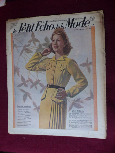 LE PETIT ECHO DE LA MODE n° 40 du 5 octobre 1941 | eBay