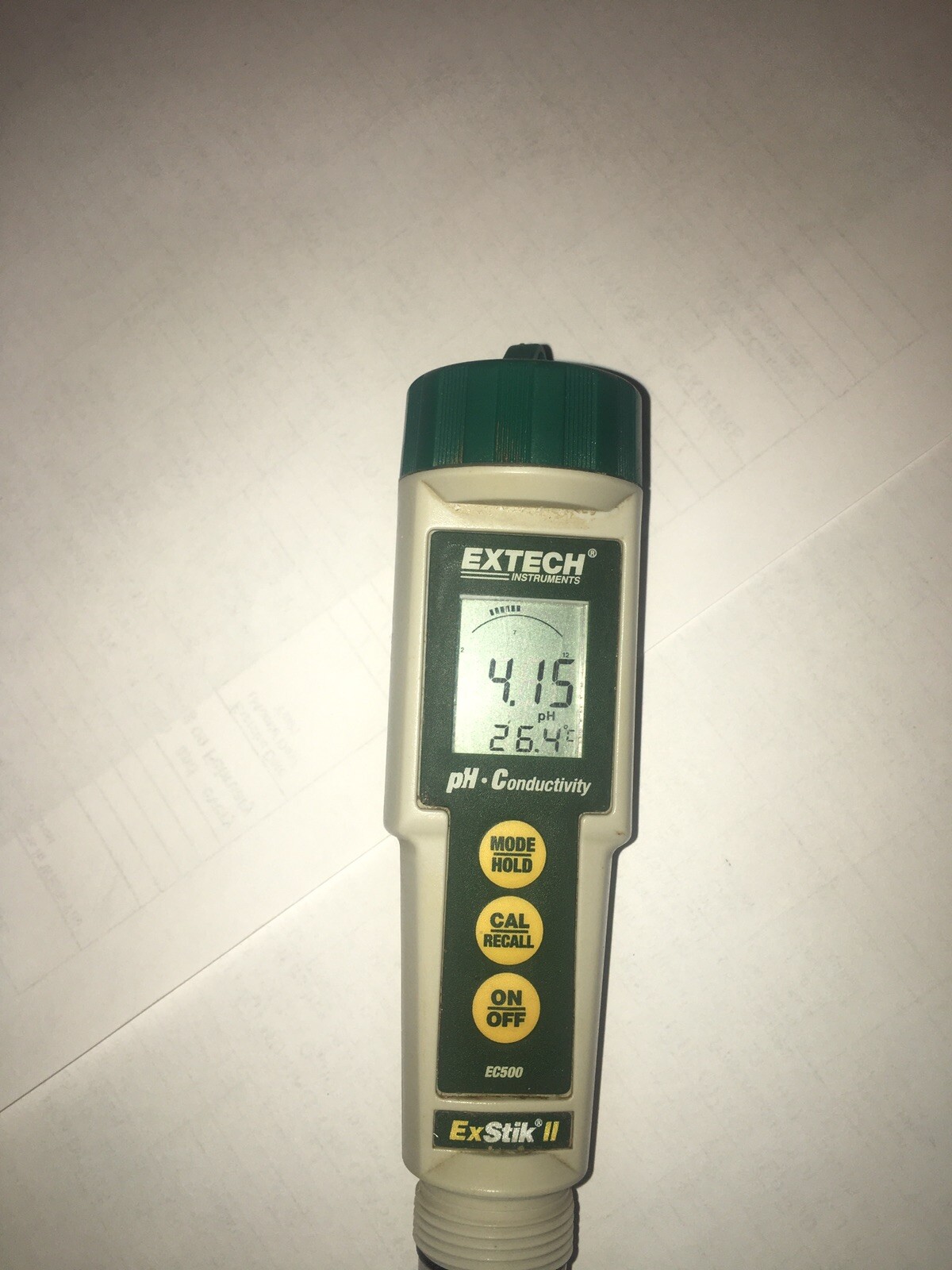 Extech EC500 Exstick II pH/Conductivity/TDS/Temperature Meter NO ...