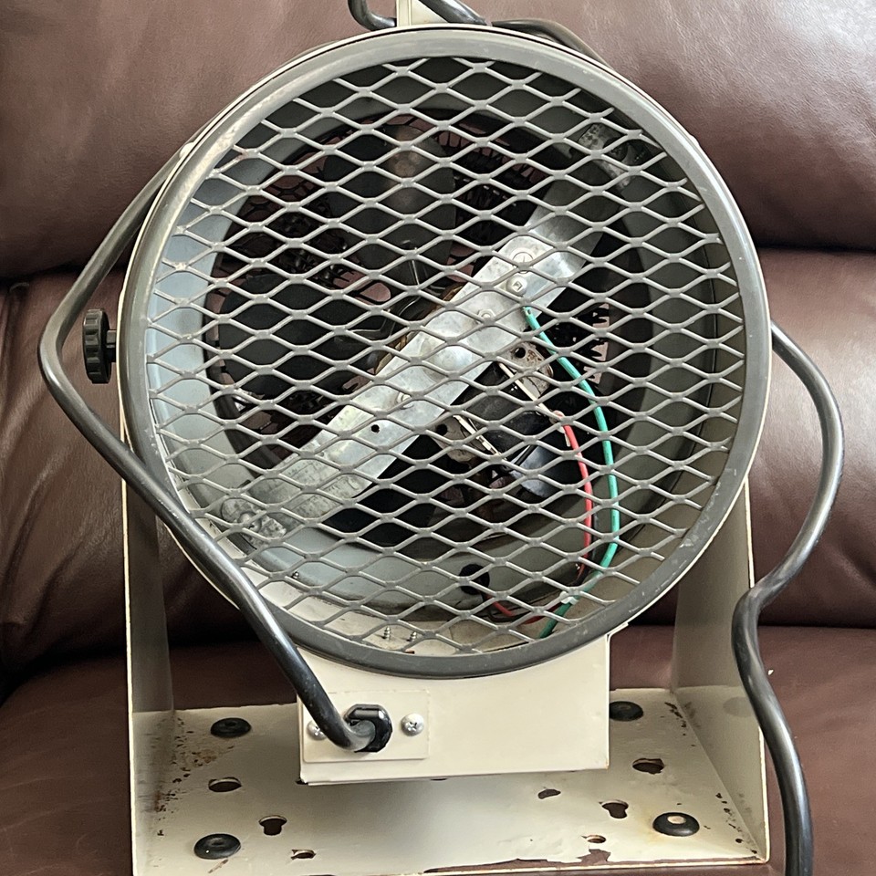 TPI Fan Forced Portable Industrial Heater HF684TC Workshop Barn Garage ...