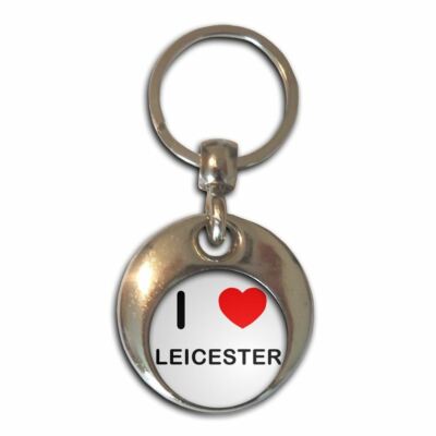 Leicester I Love Heart Round Metal Key Ring (37mm x 37mm) | eBay