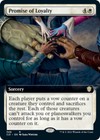 1 x Promise of Loyalty - Extended Art - Commander 2021 - NM-Mint - MTG ...