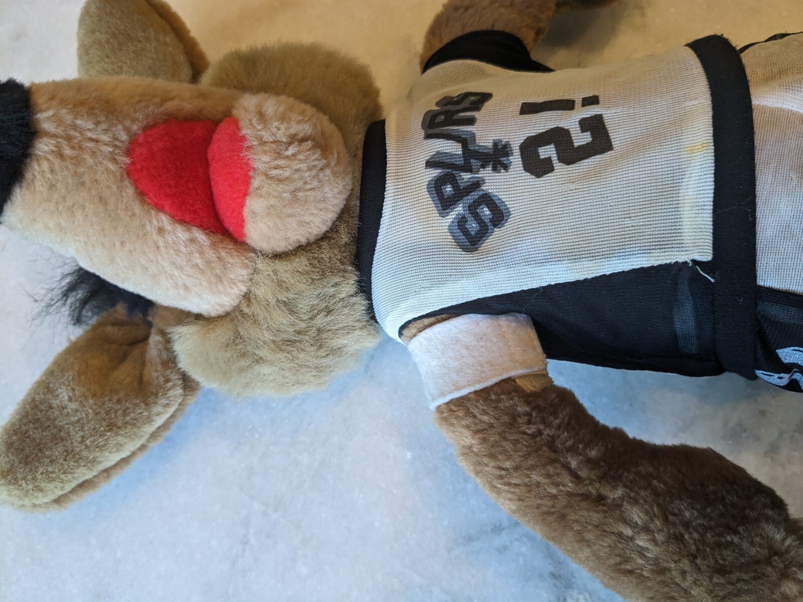 NBA San Antonio Spurs Mascot The Coyote Plush Toy Doll Large 17" Russ ...