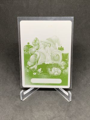 2022 Garbage Pail Kids Series 1 Gandalf The Grave Yellow Printing Plate ...