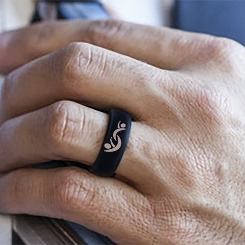 Black Ring Swinger Jewelry Swinger Symbol | eBay