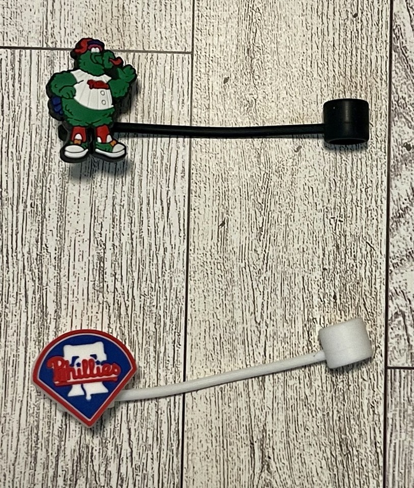 MLB Straw Toppers/Charms compatible with crocs | eBay