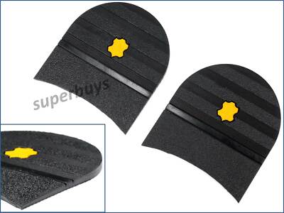 8.7cm x 8.9cm Rubber Shoe Boot Heel Cap Sole Plate Repair Set Kit Non ...
