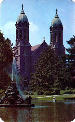 The Chapel St Joseph's College, Rensselaer, Indiana -1950's VTG ...